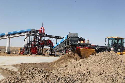 Frac sand washing and screeing equipment | LZZG
